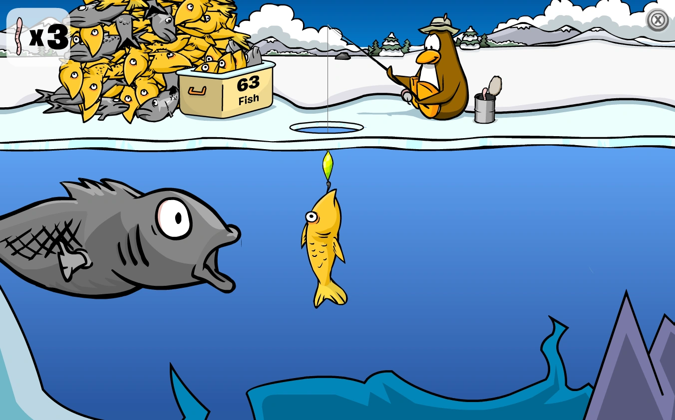 Mullet Fish Club Penguin