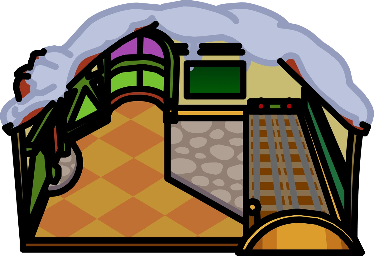 Train Station Igloo | Club Penguin Rewritten Wiki | Fandom
