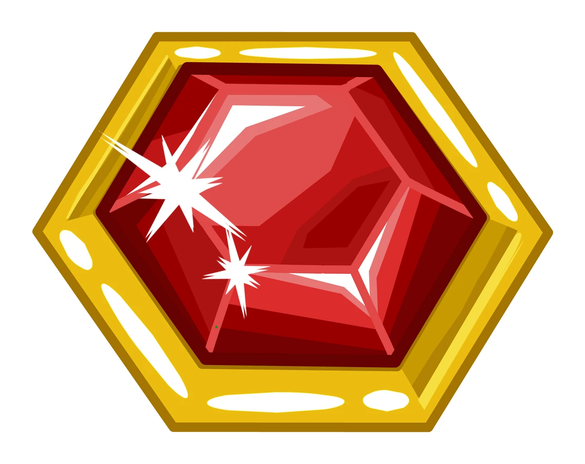 Ruby Brooch Pin | Club Penguin Rewritten Wiki | Fandom