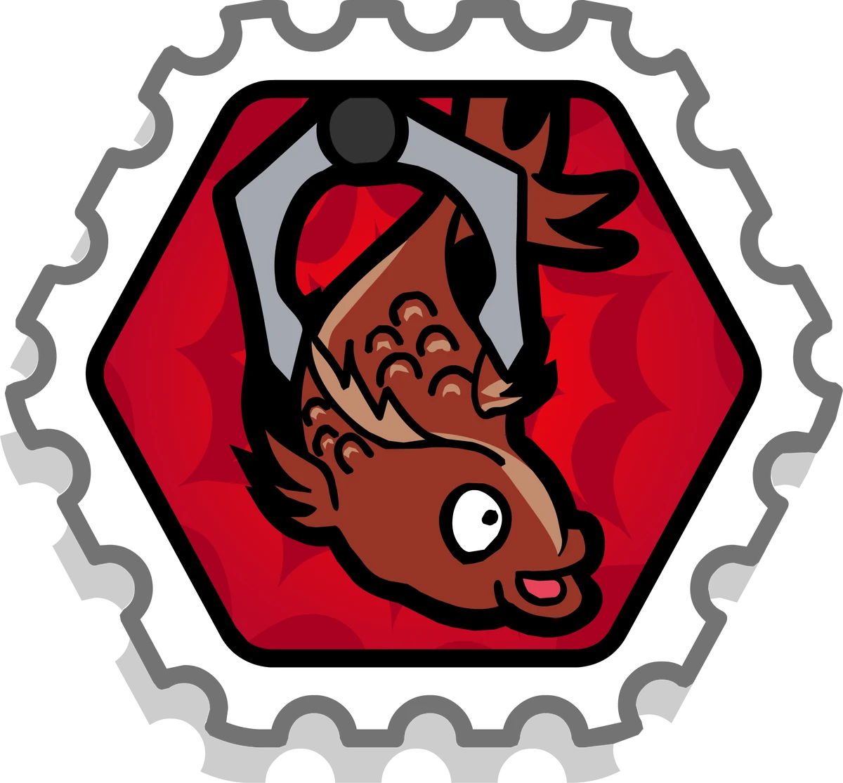 Mullet Capture Stamp | Club Penguin Rewritten Wiki | Fandom