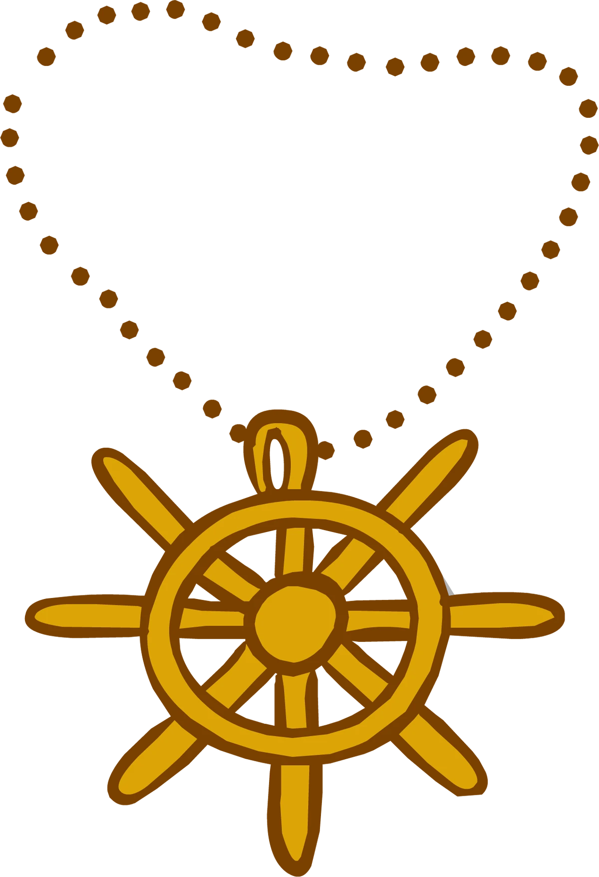 Wheel Necklace | Club Penguin Rewritten Wiki | Fandom