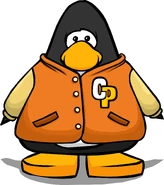 Orange Letterman Jacket | Club Penguin Rewritten Wiki | Fandom