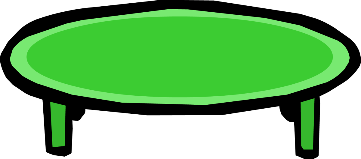 Green Table | Club Penguin Rewritten Wiki | Fandom
