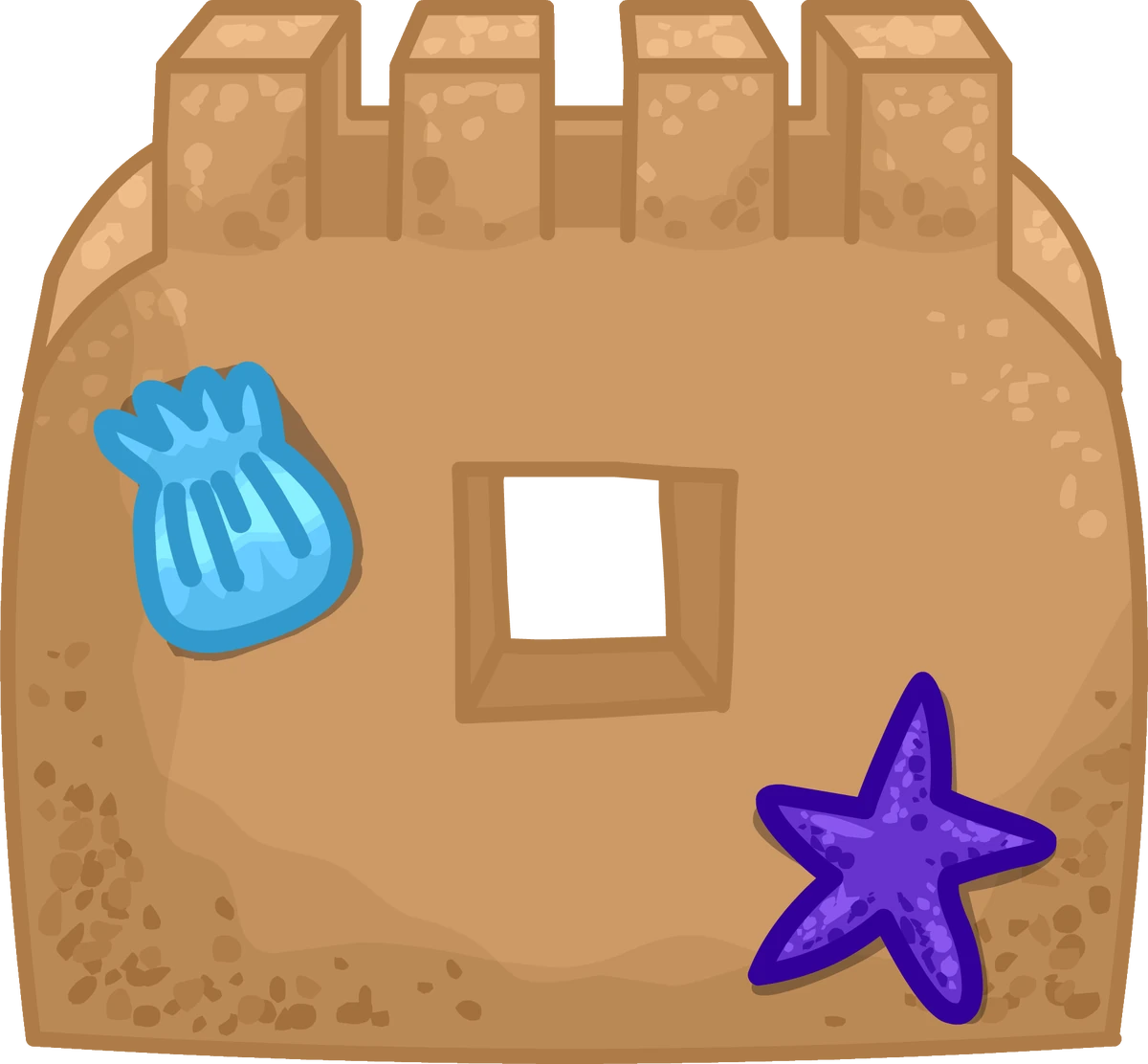Sand Castle Wall | Club Penguin Rewritten Wiki | Fandom