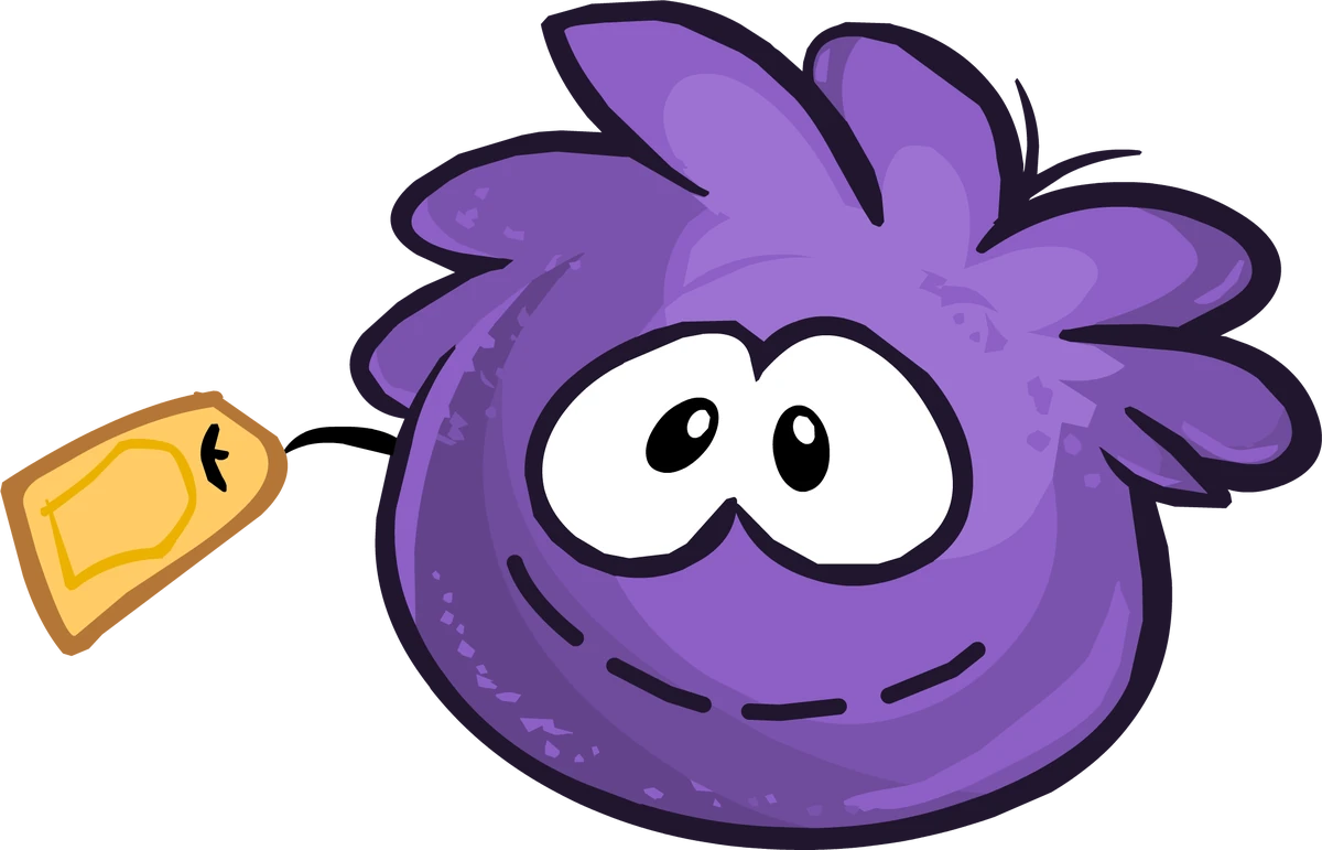 Purple Puffle Stuffie | Club Penguin Rewritten Wiki | Fandom