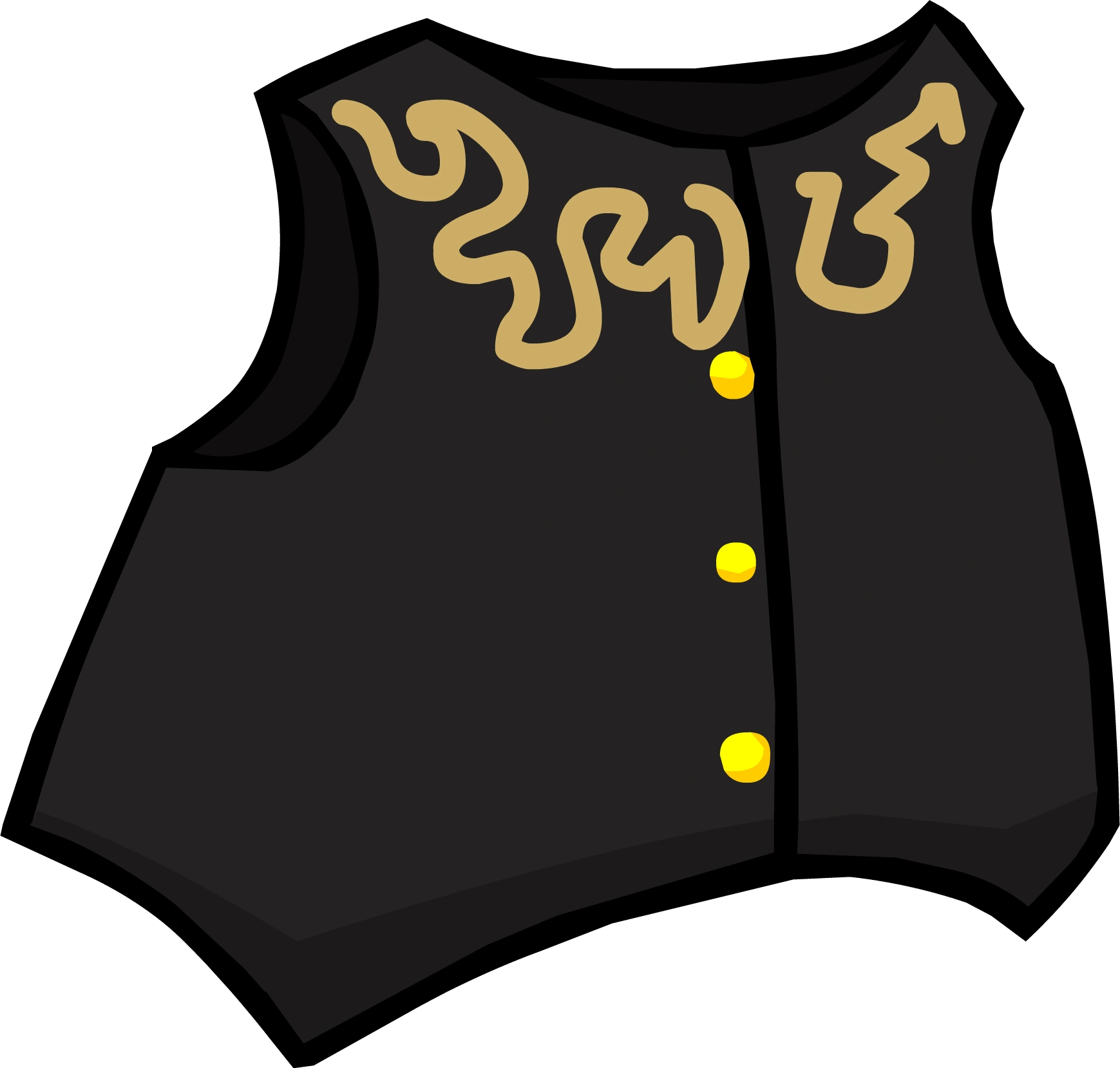 Cowboy Vest Clipart