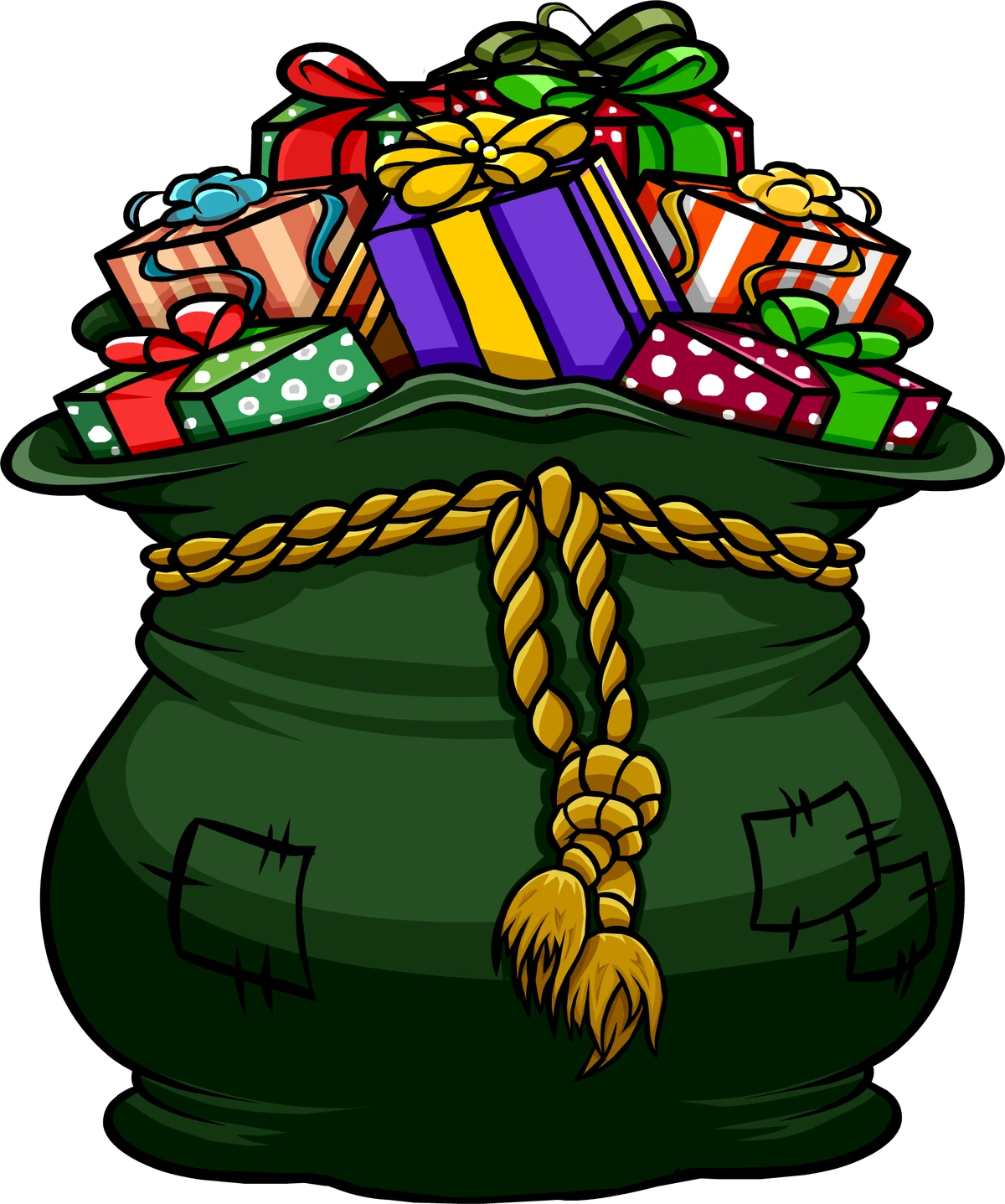 Supreme Santa Sack | Club Penguin Rewritten Wiki | Fandom