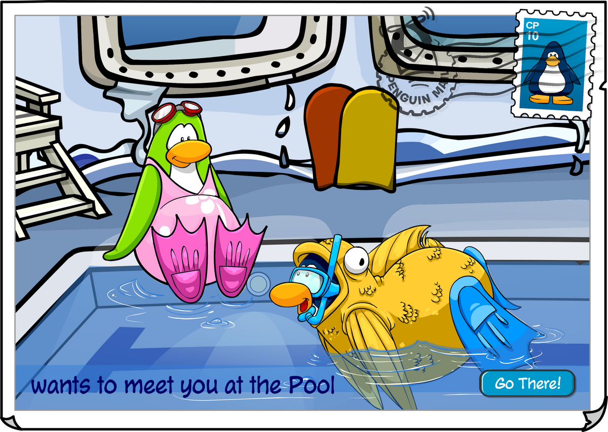Pool Postcard | Club Penguin Rewritten Wiki | Fandom Pool Postcard | Club Penguin Rewritten Wiki | Fandom