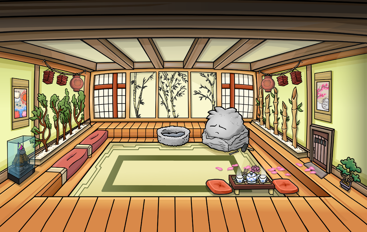 Hidden Dojo Room | Club Penguin Rewritten Wiki | Fandom