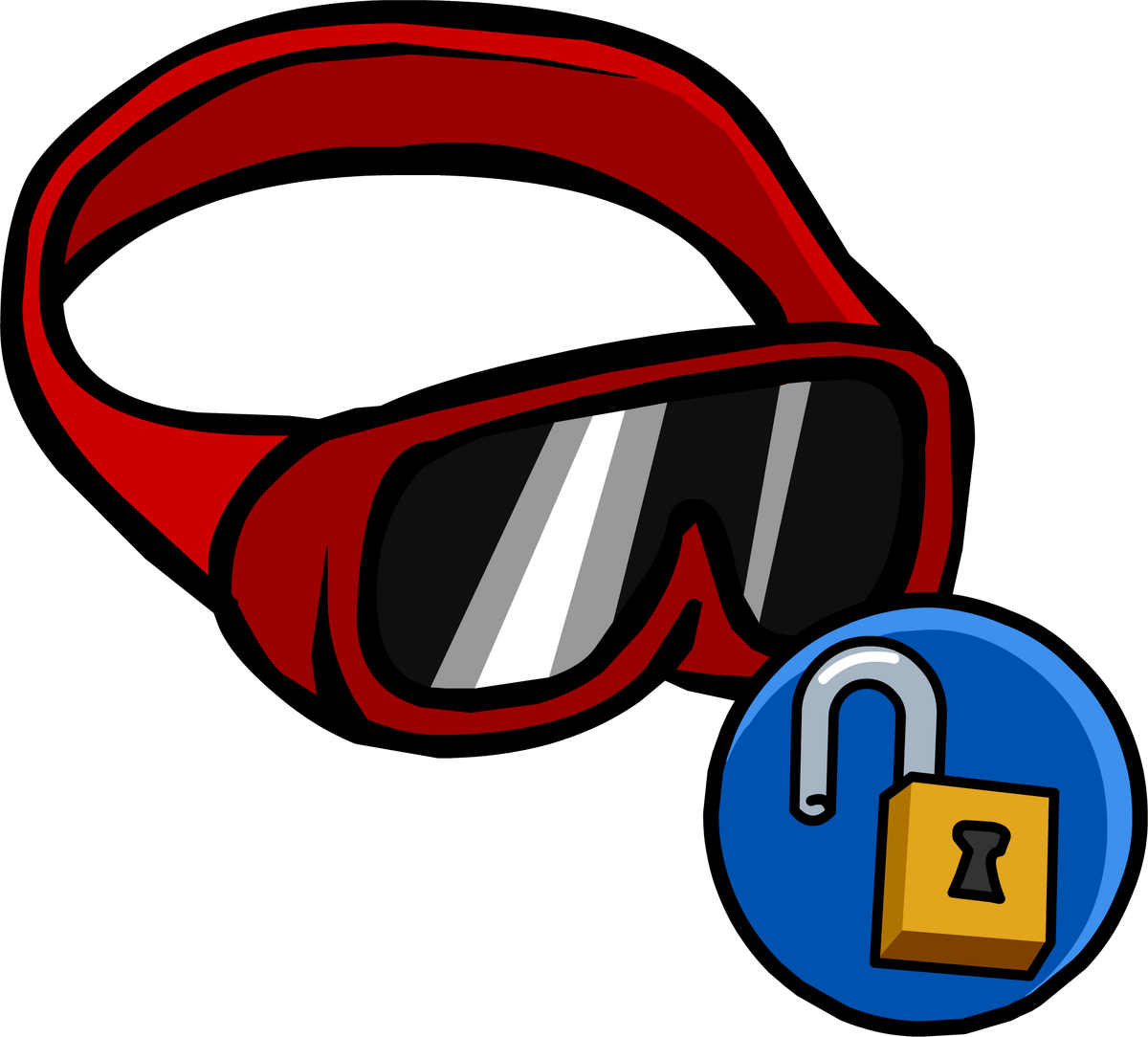 Red Ski Goggles Club Penguin Rewritten Wiki Fandom