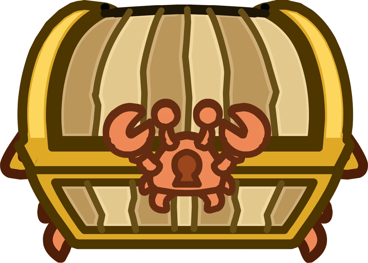 Crab Treasure Chest | Club Penguin Rewritten Wiki | Fandom