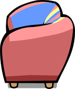 Pink Sofa | Club Penguin Rewritten Wiki | Fandom