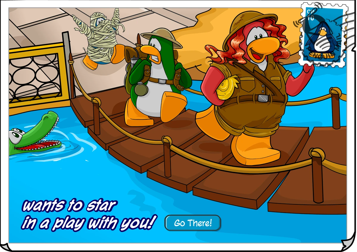 Golden Puffle Postcard | Club Penguin Rewritten Wiki | Fandom