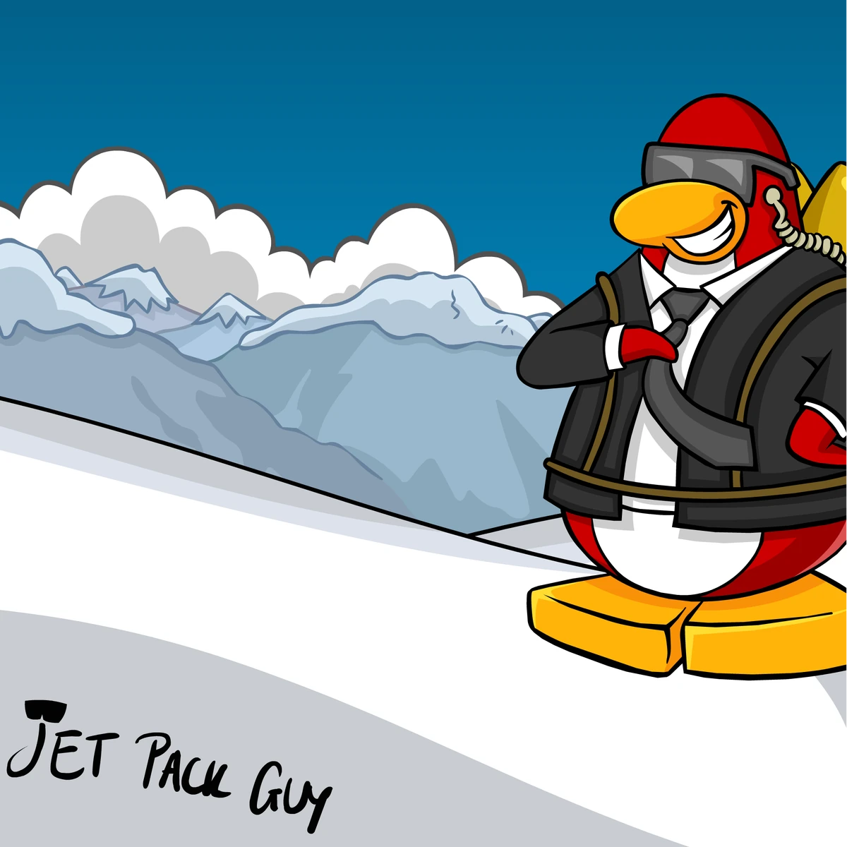 Jet Pack Guy's Giveaway | Club Penguin Rewritten Wiki | Fandom