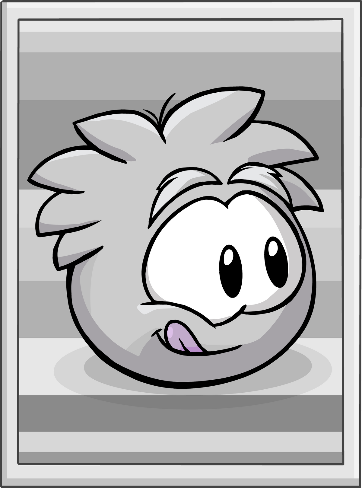 Grey Puffle Poster Club Penguin Rewritten Wiki Fandom