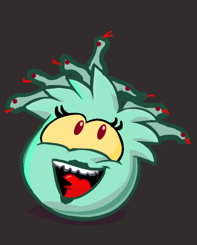 Puffle Medusa | Wiki Club penguin super fanon | Fandom