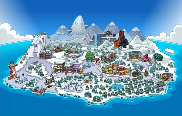 Universo Advanced/Mapa | Wiki Club penguin super fanon | Fandom