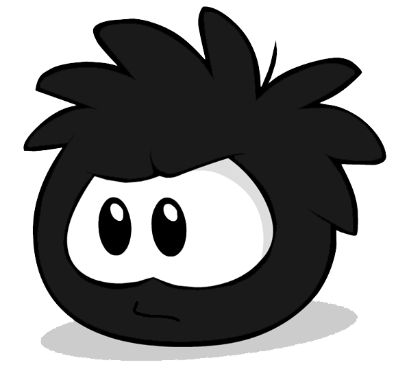 Puffle Negro Oscuro | Wiki Club penguin super fanon | Fandom