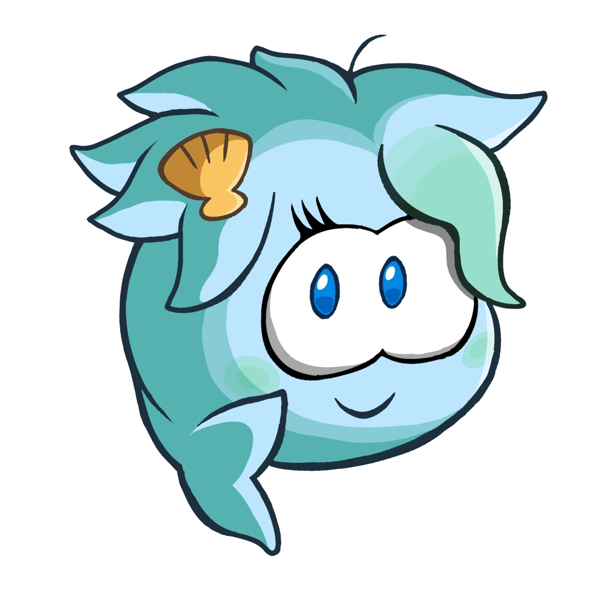 Puffle Sirena | Wiki Club penguin super fanon | Fandom
