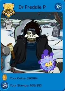 Dr Freddie P(Phantom) | Club Penguin Super Hero Agency Wiki | Fandom