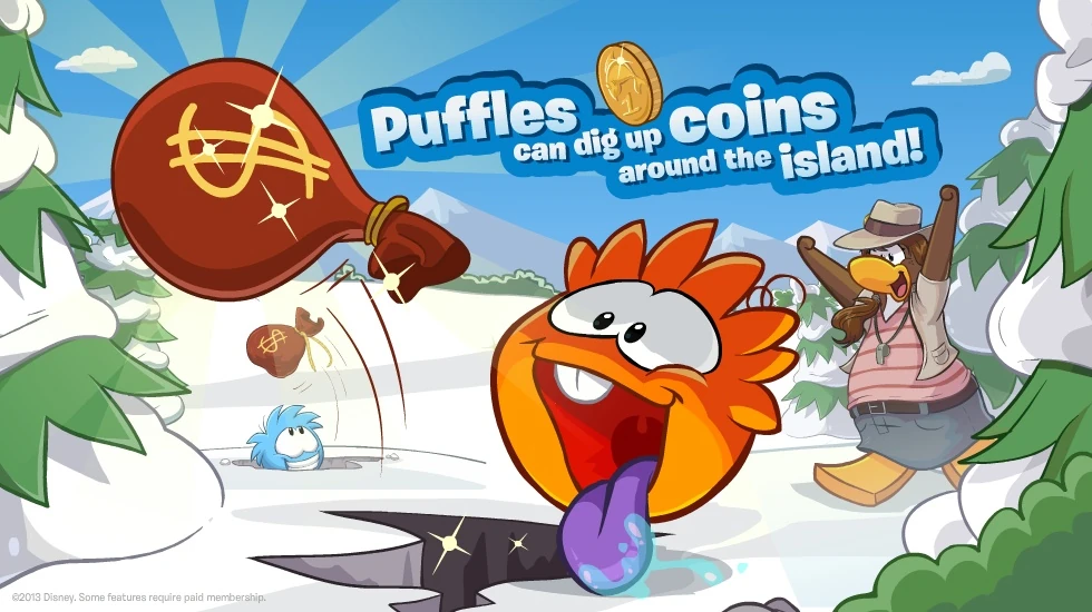 Puffle digging | Club penguin support Wiki | Fandom