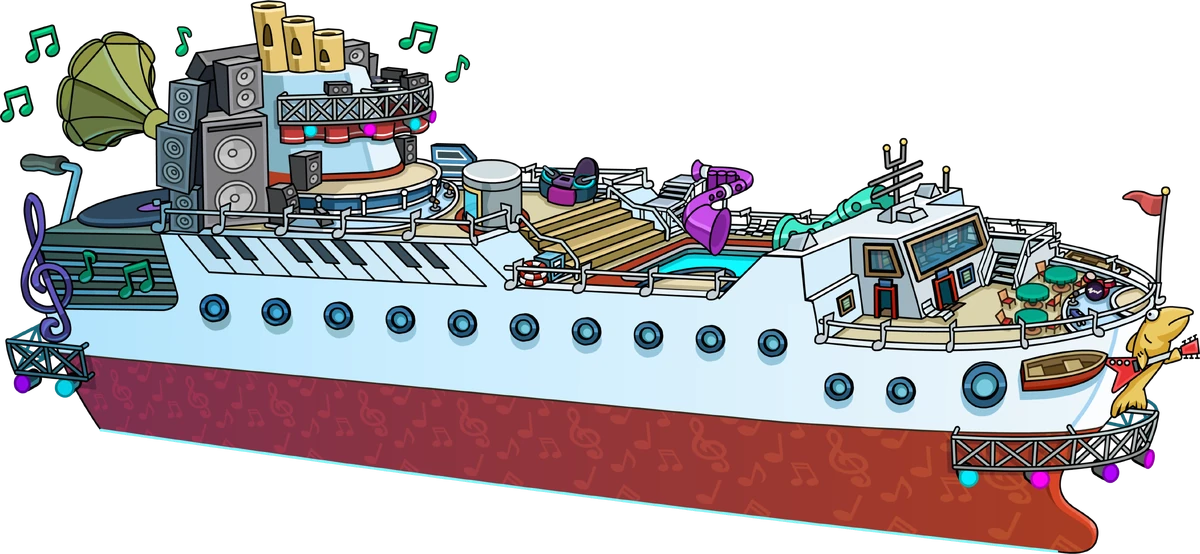 Bateau de Croisière | Wiki Club Penguin | Fandom