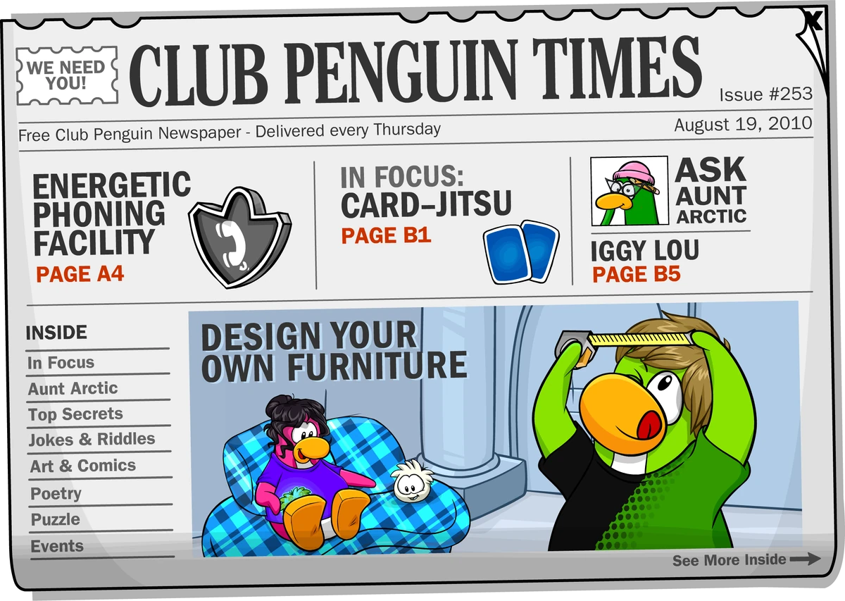 Club Penguin Times/Issue 253 | Club Penguin Wiki | Fandom