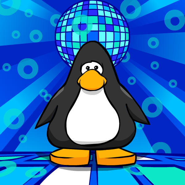 Aqua Disco Background | Club Penguin Wiki | Fandom