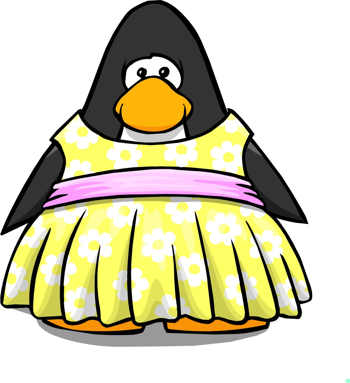 Yellow Sun Dress | Club Penguin Wiki | Fandom