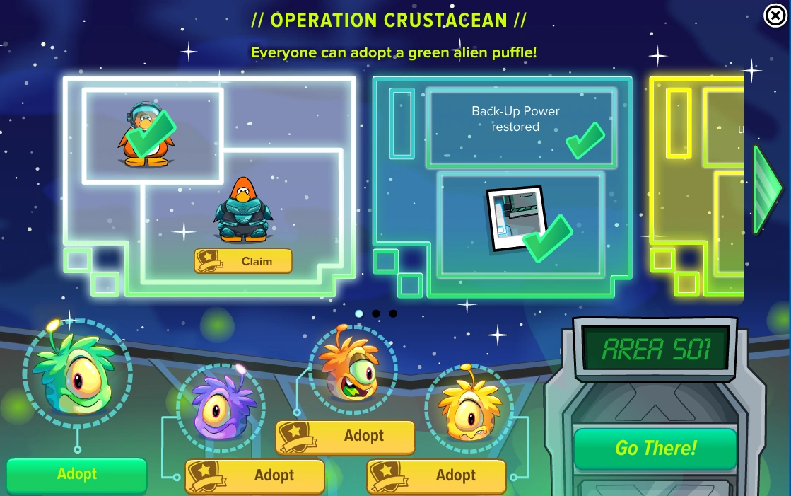 Operation: Crustacean interface | Club Penguin Wiki | Fandom