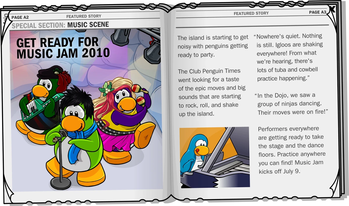 Music Jam 2010 | Club Penguin Wiki | Fandom