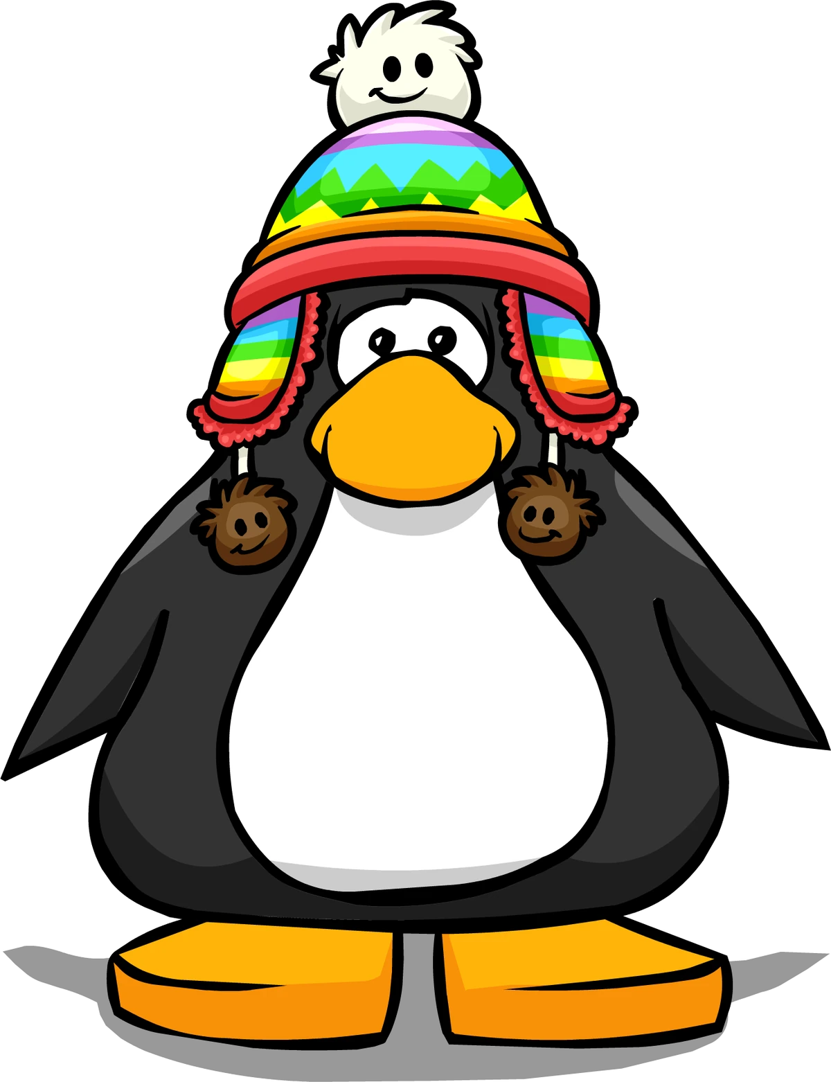 Rainbow Puffle Toque | Club Penguin Wiki | Fandom