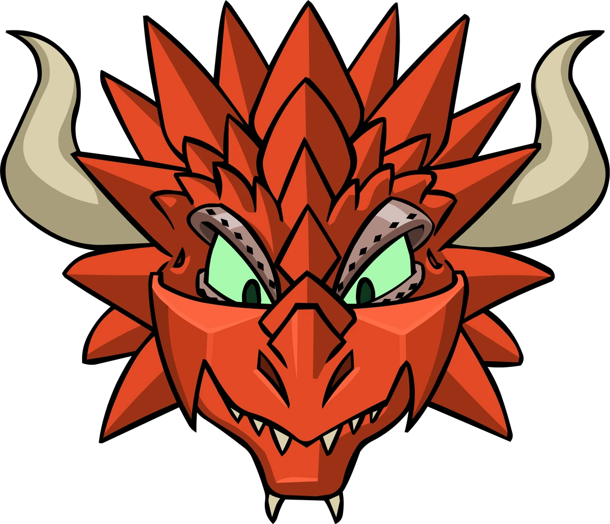 Red Hydra Head | Club Penguin Wiki | Fandom