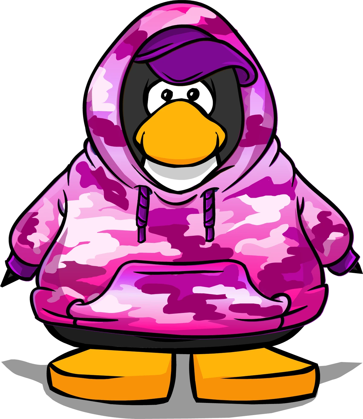 Pink Hip Hop Hoodie | Club Penguin Wiki | Fandom