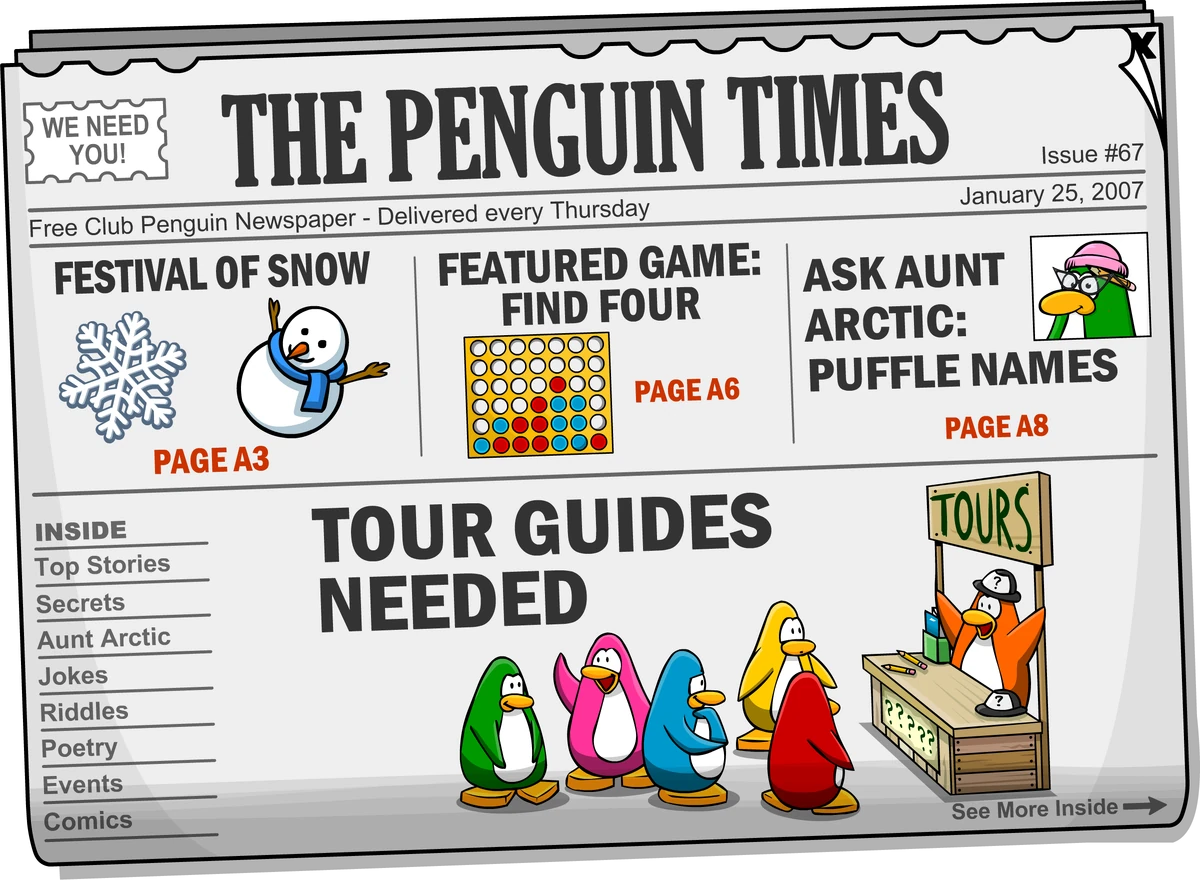 Club Penguin Times/Issue 67 | Club Penguin Wiki | Fandom