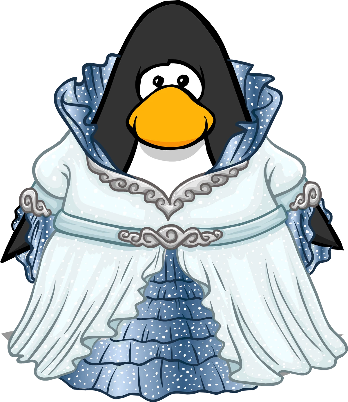 Snow Queen Robe | Club Penguin Wiki | Fandom