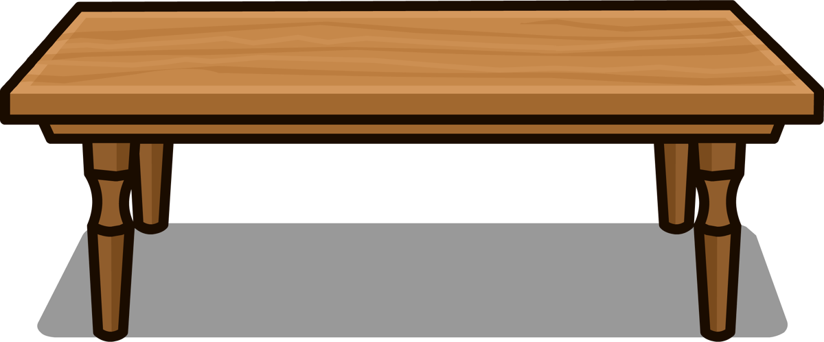 Maple Dinner Table | Club Penguin Wiki | Fandom