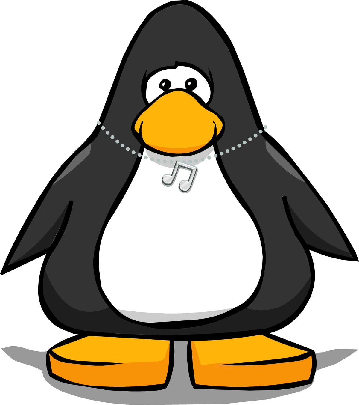 Platinum Note Necklace | Club Penguin Wiki | Fandom