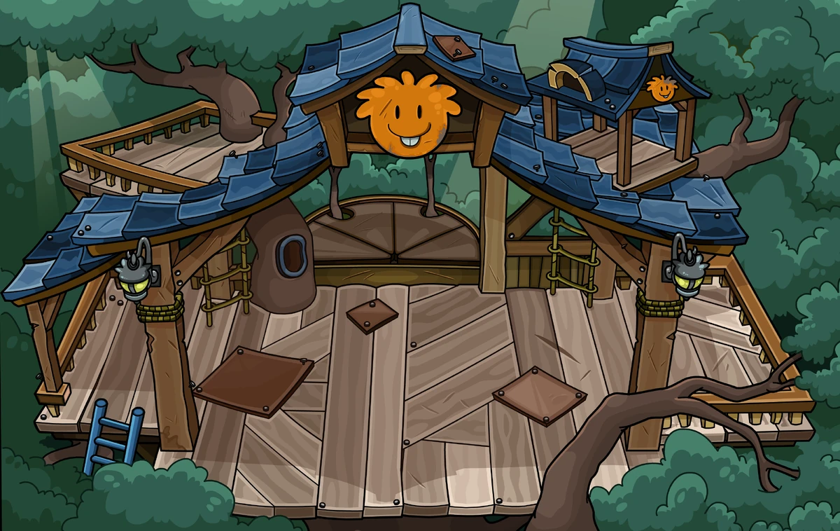 Puffle Tree House | Club Penguin Wiki | Fandom
