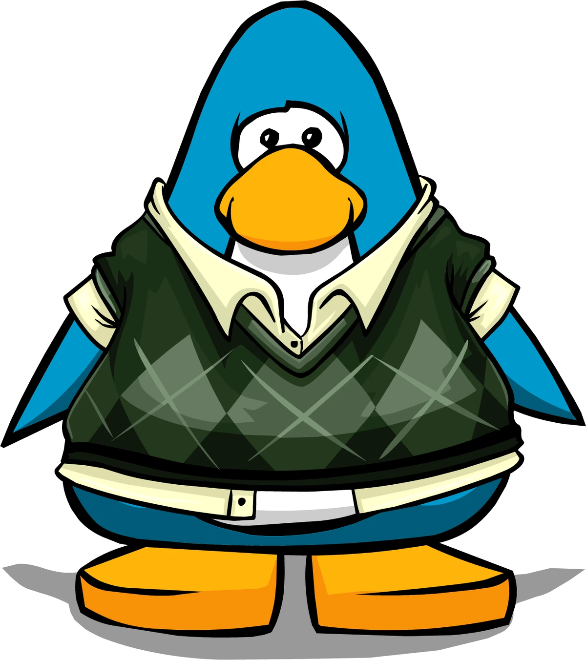 Dapper Sweater Vest | Club Penguin Wiki | Fandom