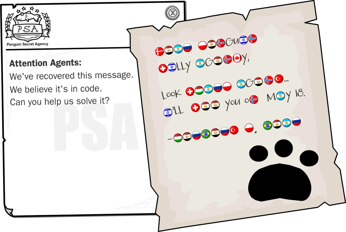 Secret Message on Penguin Times | Club Penguin Wiki | Fandom