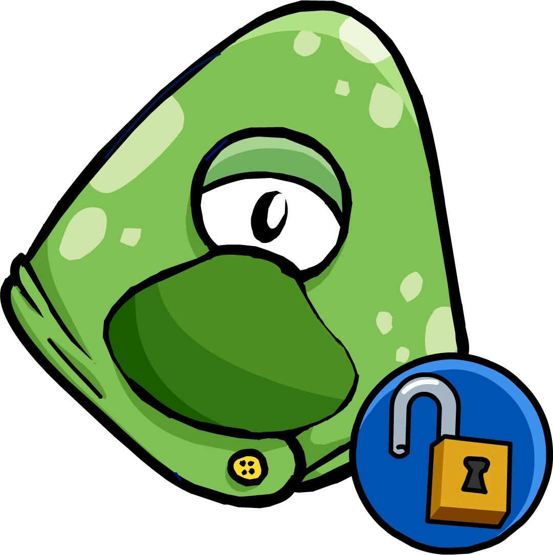 Celadon Alien Mask | Club Penguin Polska | Fandom