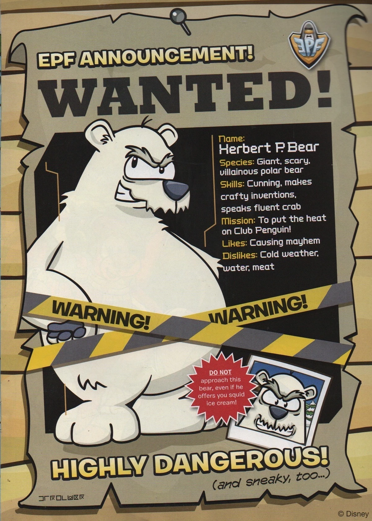 Herbert P. Bear/Magazine | Club Penguin Wiki | Fandom