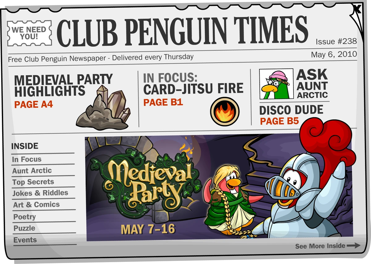 Club Penguin Times/Issue 238 | Club Penguin Wiki | Fandom