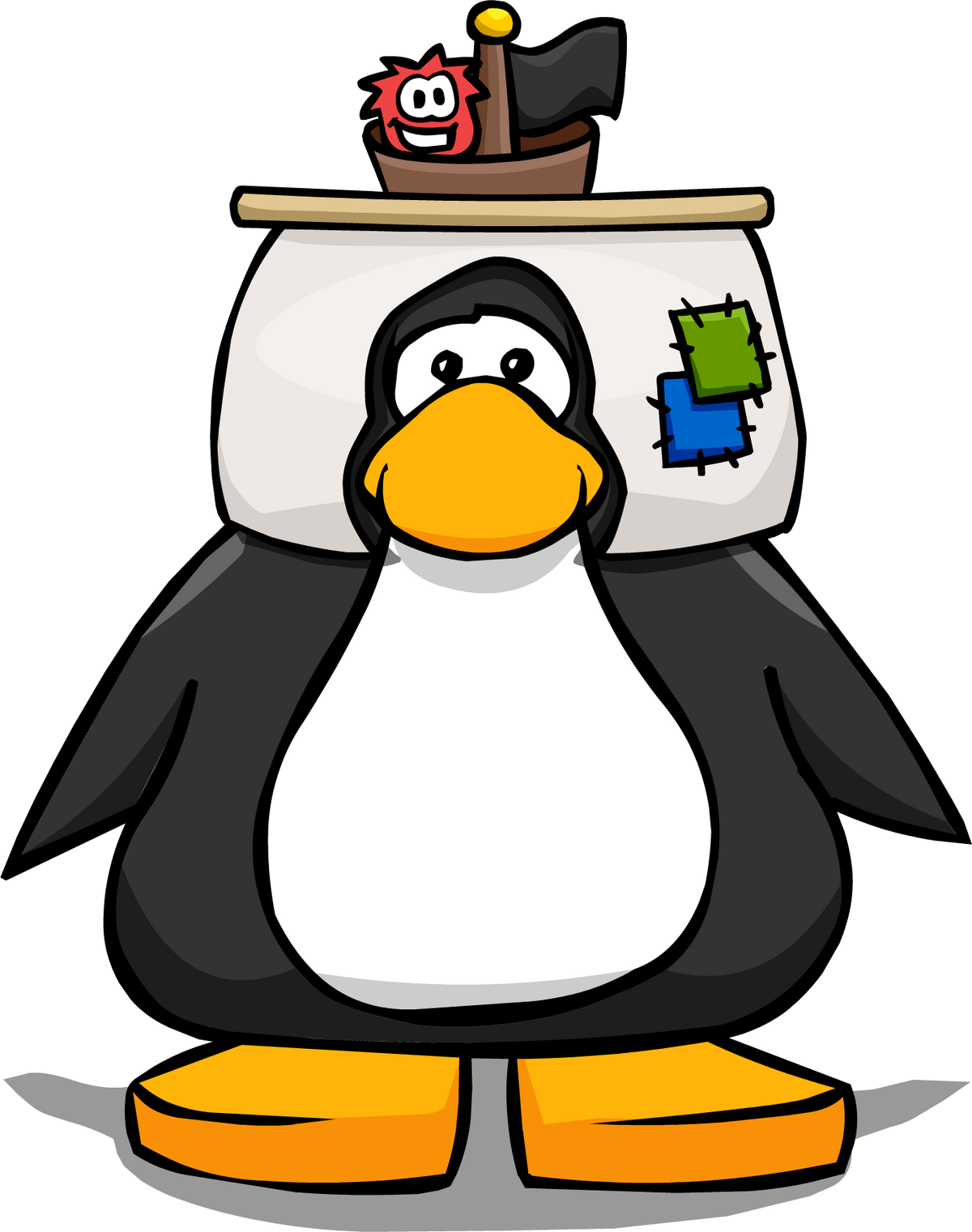 Migrator Mascot Head Club Penguin Wiki Fandom
