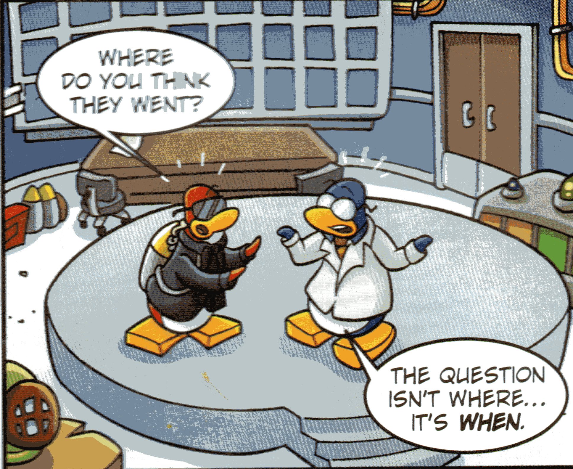 Gadget Room | Club Penguin Wiki | Fandom