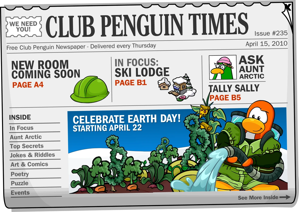 Club Penguin Times/Issue 235 | Club Penguin Wiki | Fandom
