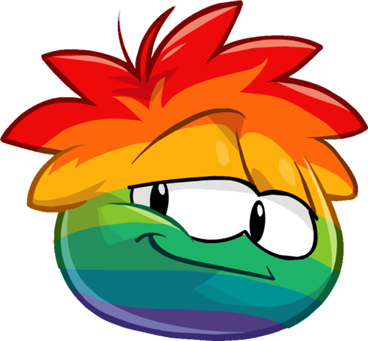 Puffle Multicolor Club Penguin Wiki Fandom