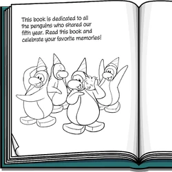 club penguin coloring book