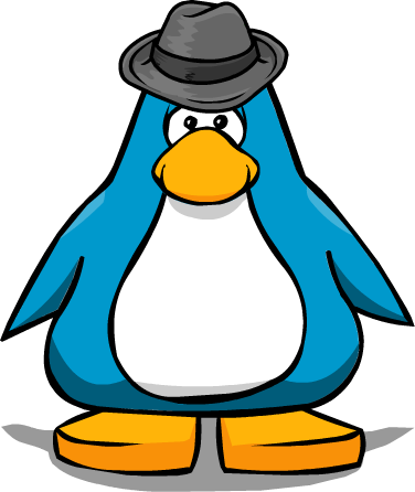 Grey Fedora | Club Penguin Wiki | Fandom